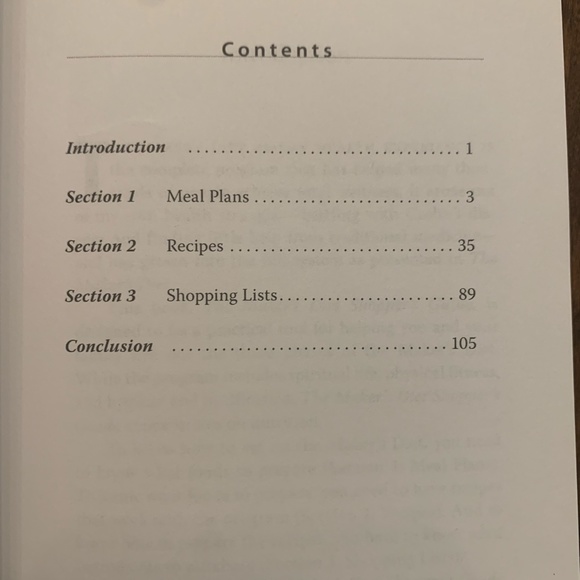 Accessories | Makers Diet Shoppers Guide 4 Day Meal Plan Shop List ...